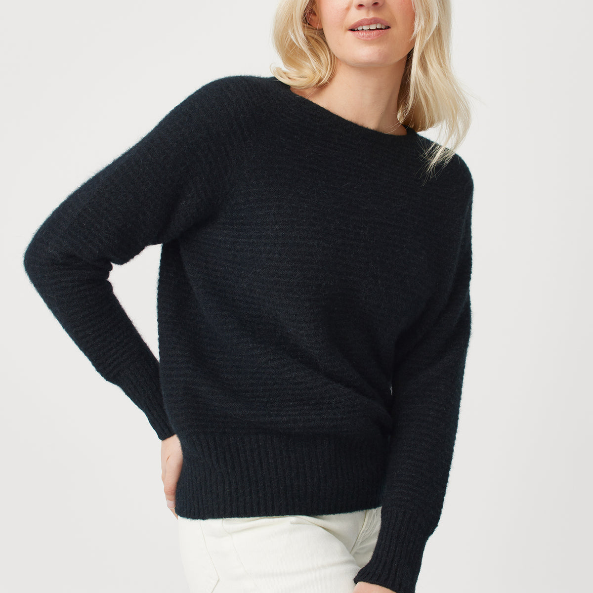 Nova Crew | Ecopossum™ Merino Blend | Classic Fit, Rib Detail | Made in NZ – Untouched World