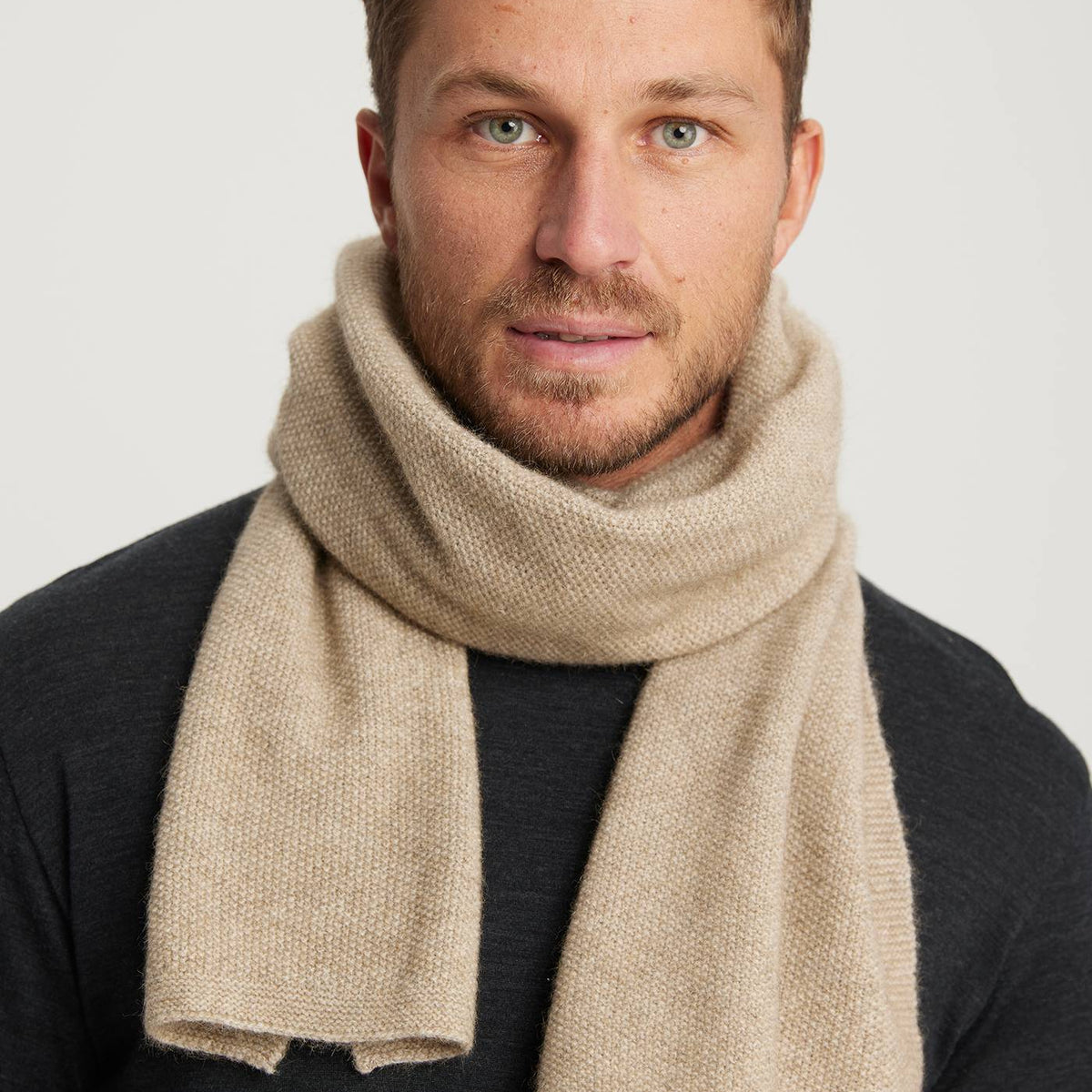 Moss Scarf | Fine Merino Wool Scarf – Untouched World