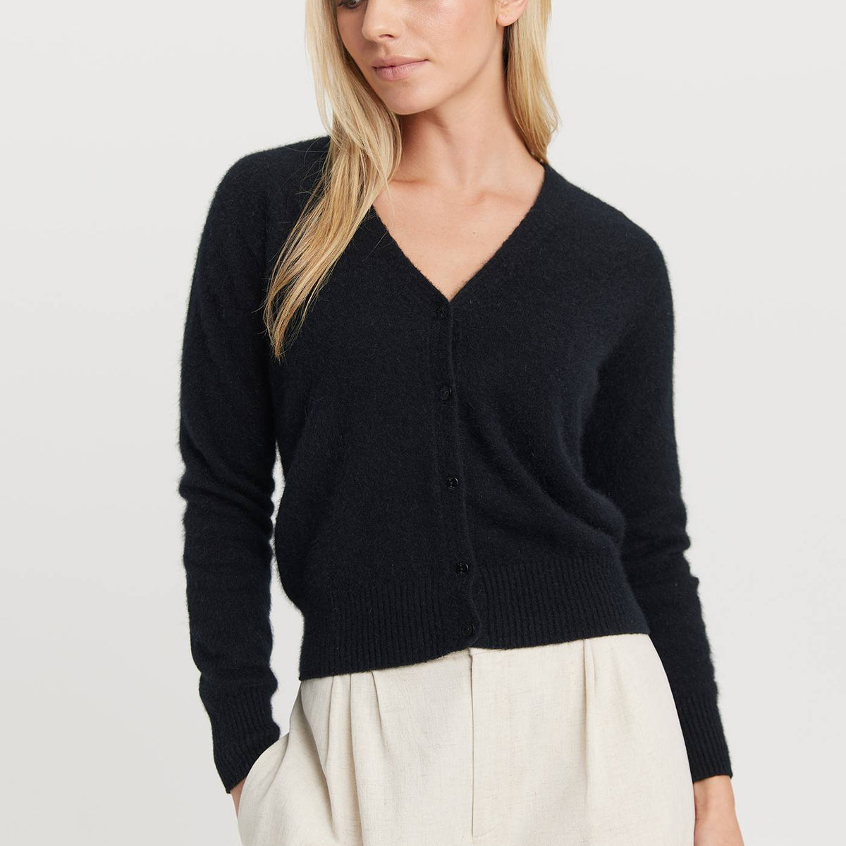Relax Cardi | Premium Cashmere Cardigan – Untouched World
