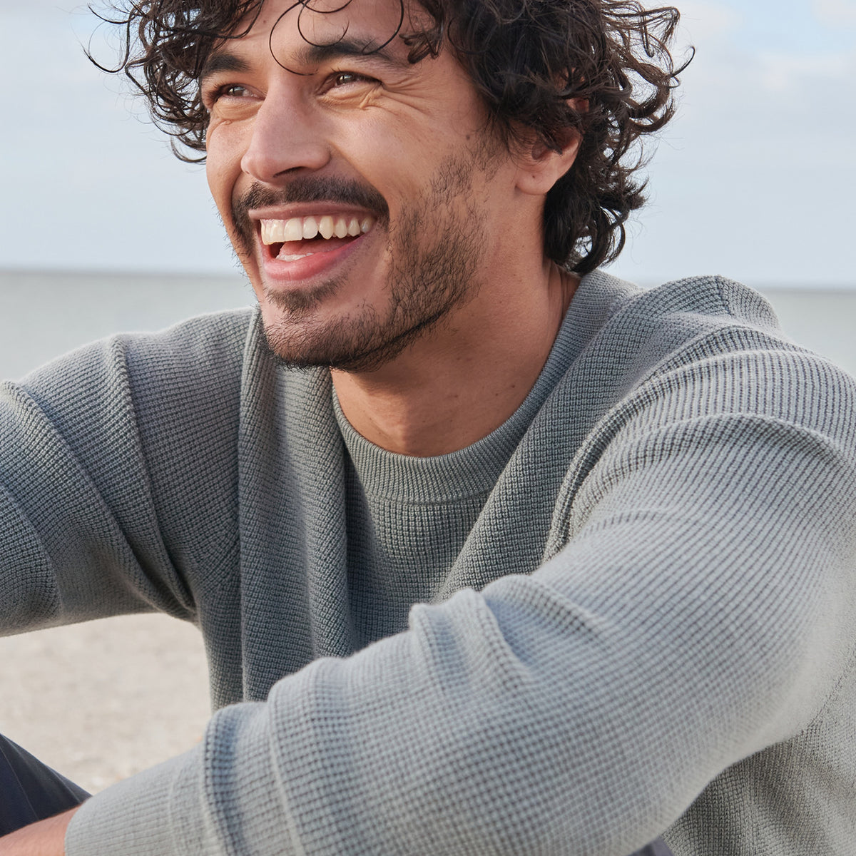 Theo Sweater | Versatile Merino Crew Neck Sweater | Mid-Weight Knit ...