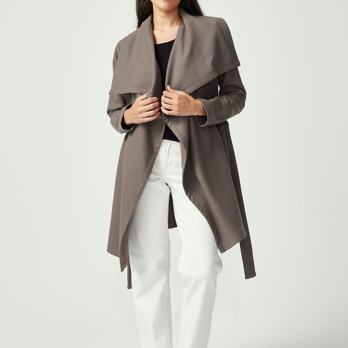 Emery Wrap Coat - Boulder – Untouched World
