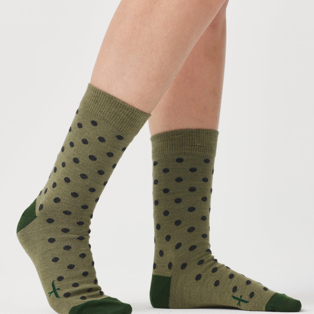 Spot Socks - Sage Mix – Untouched World
