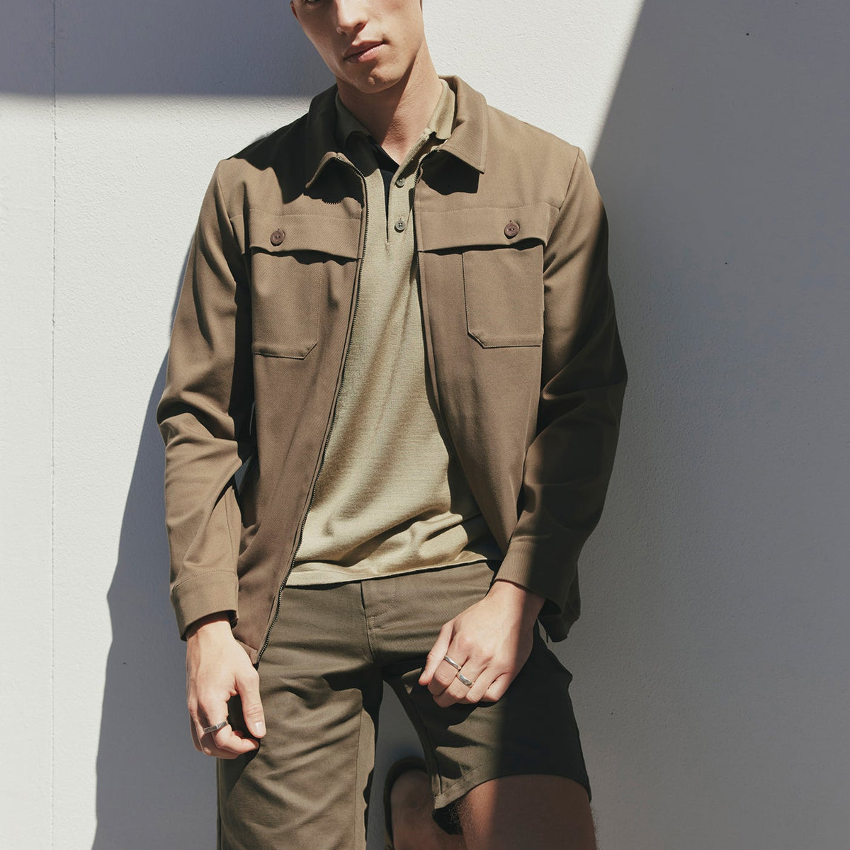 Isaac Jacket - Flax – Untouched World