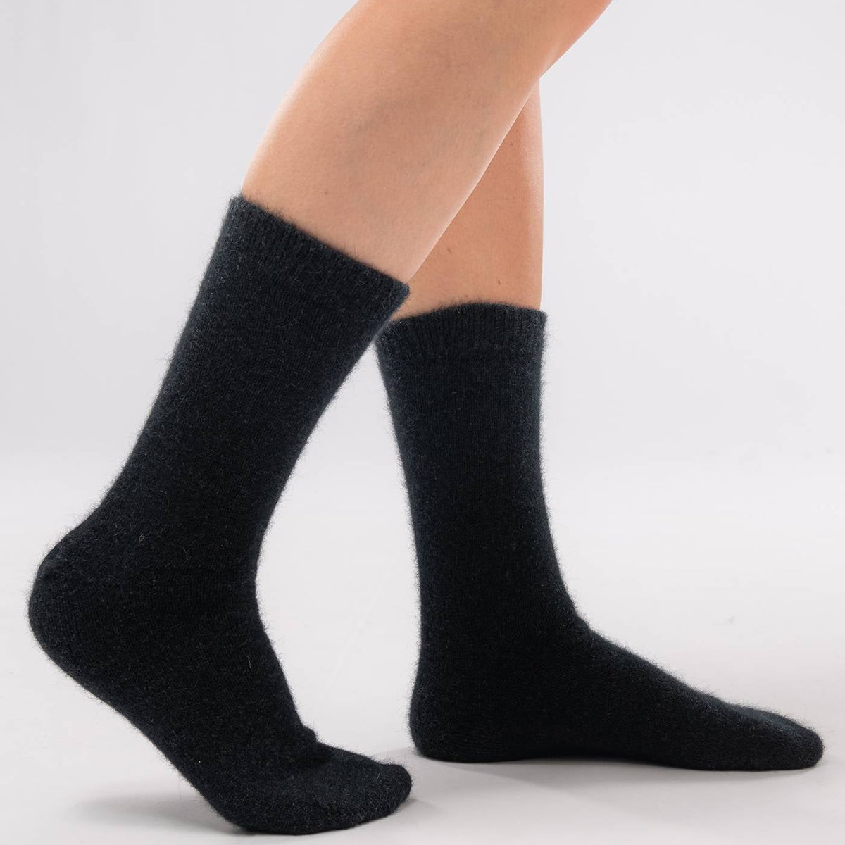 Cosy Fine Socks - Jet – Untouched World